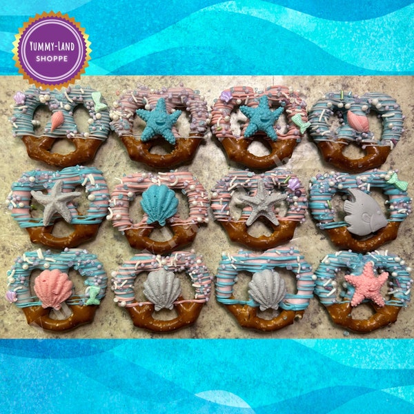 Mermaid Pretzel - Etsy
