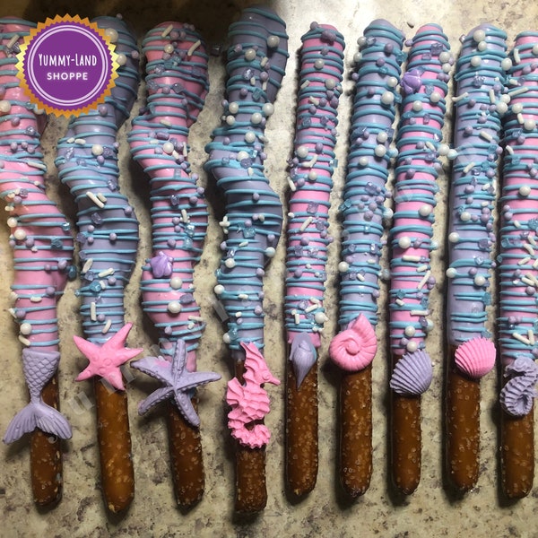 Mermaid Pretzel - Etsy