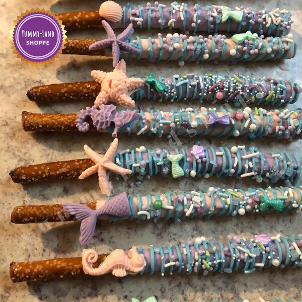 Mermaid Pretzel - Etsy