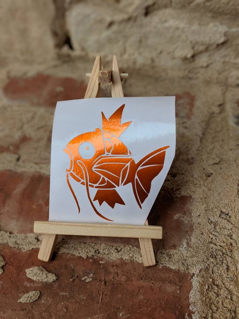 Magikarp or shiny Magikarp decal | Etsy