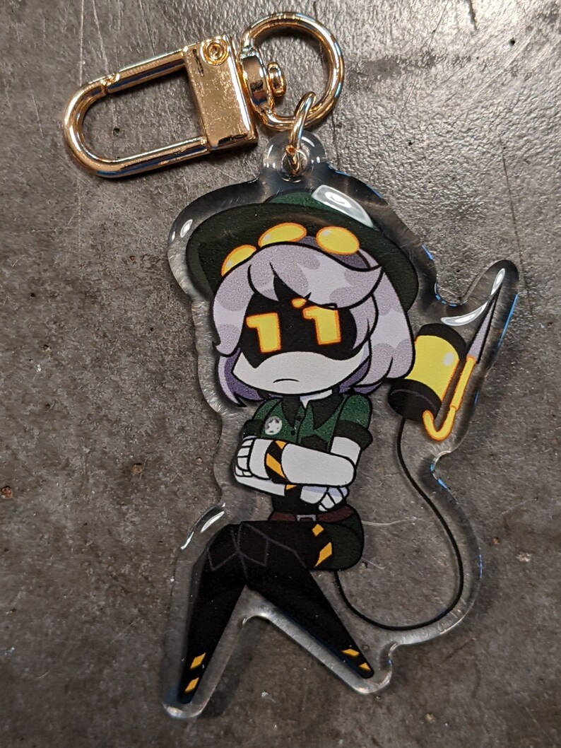 Murder Drones Scout N & V Epoxy Keychains - Etsy Australia