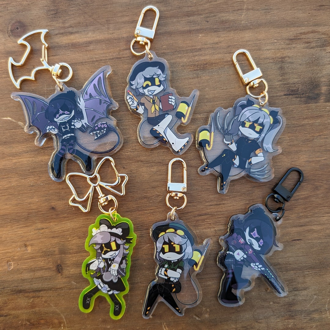 Pre-order Murder Drones Keychains uzi, Solver Uzi, Scout N & V, Cyn, J ...