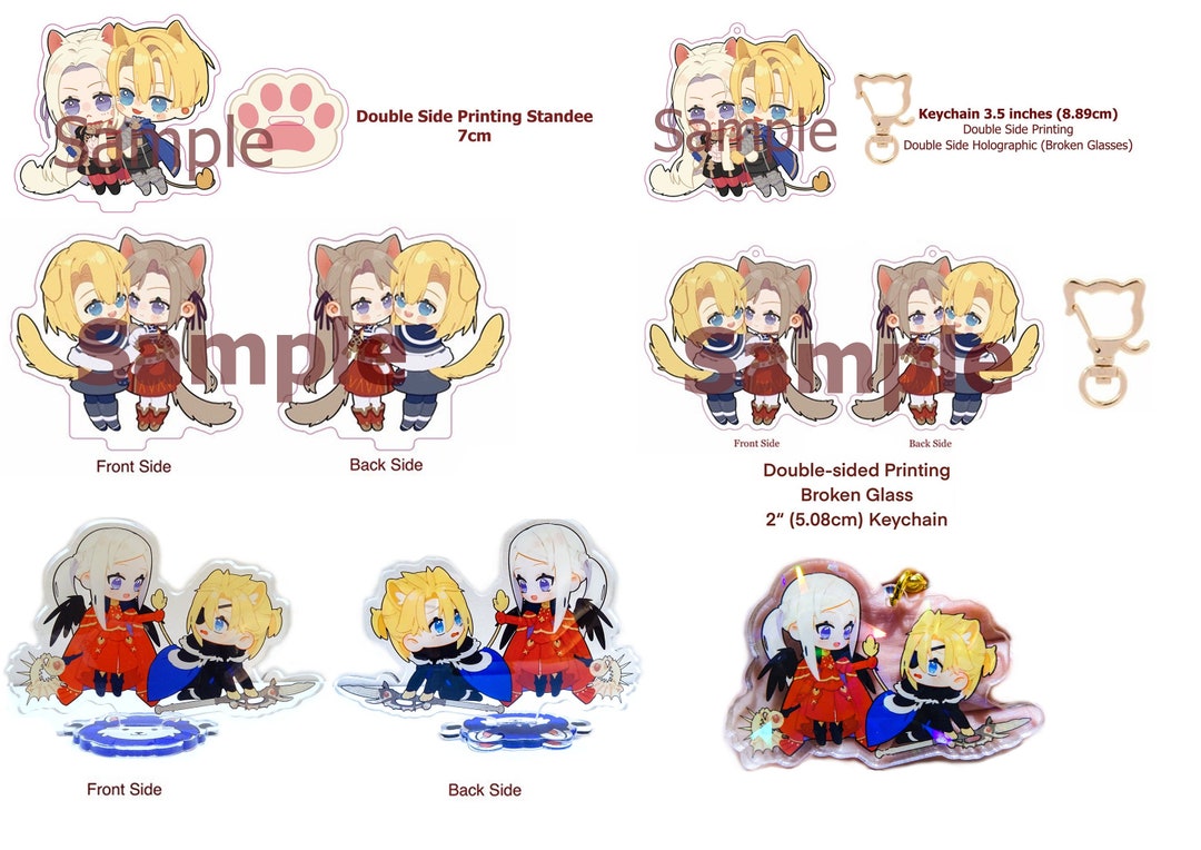 Dimigard Standees, Keycharms &pins - Etsy