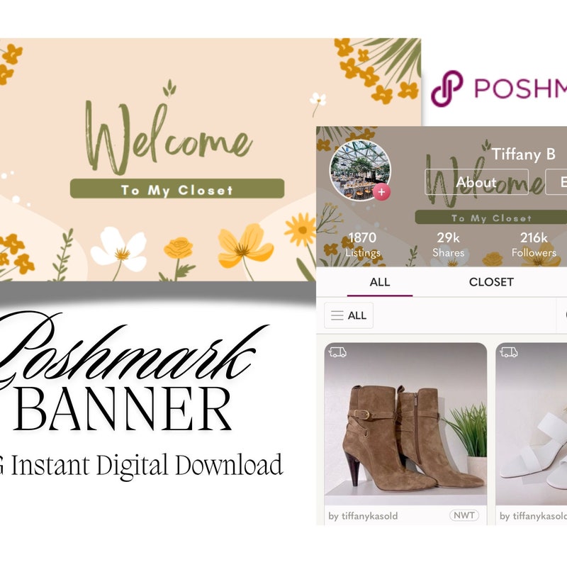 Poshmark Template - Etsy