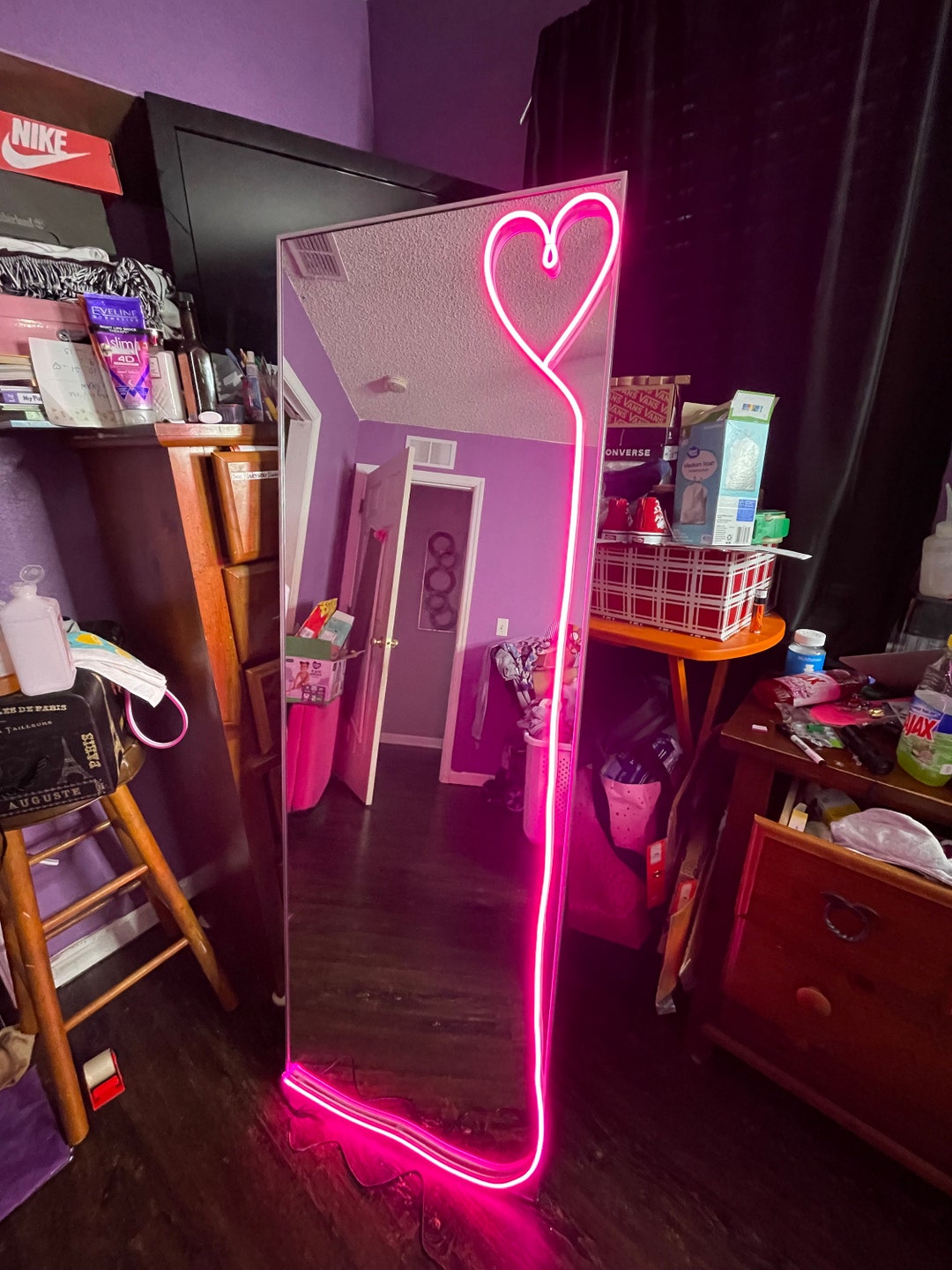 Neon Hear Full Body - Etsy