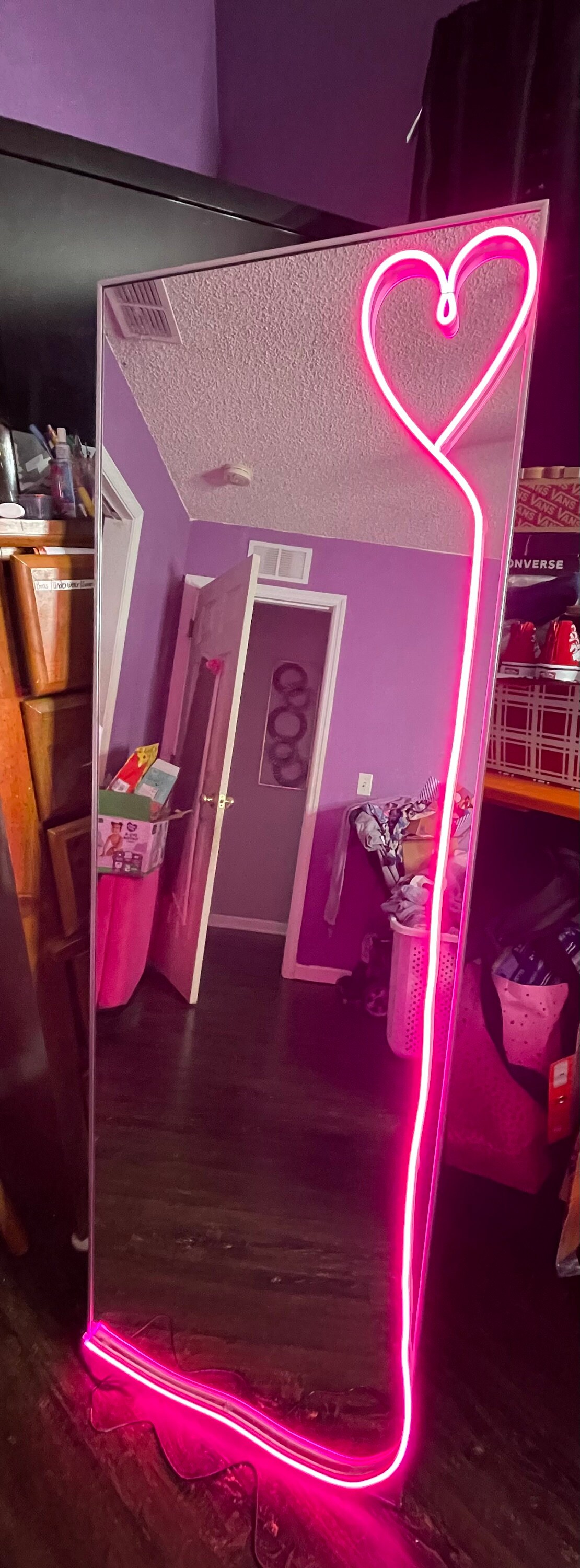 Neon Hear Full Body - Etsy