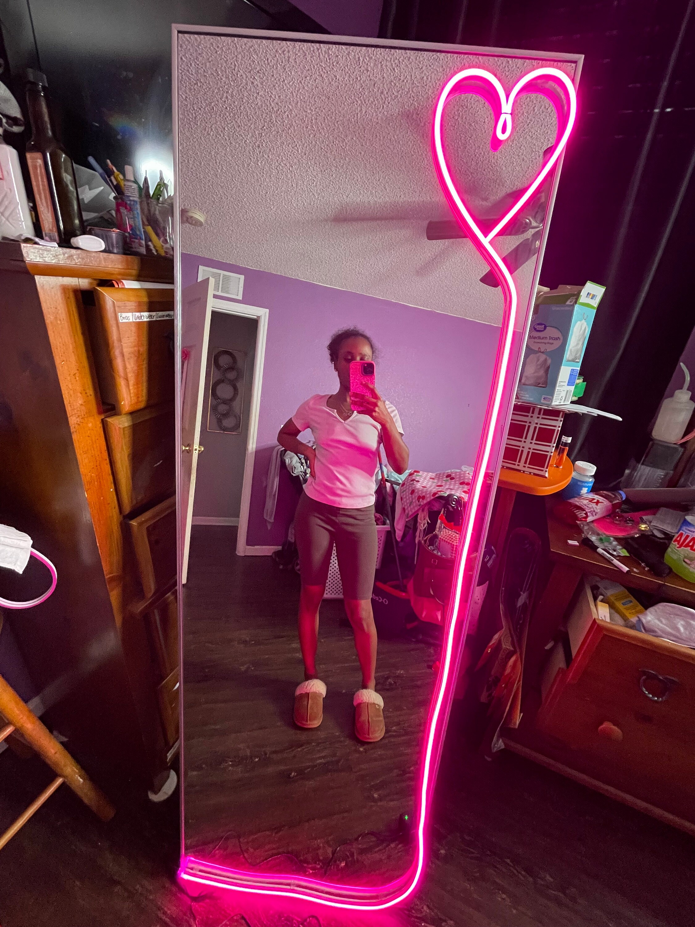 Neon Hear Full Body - Etsy