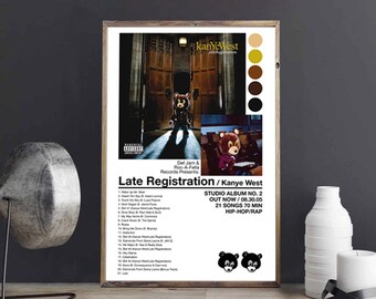 Late Registration Album Poster - Etsy UK