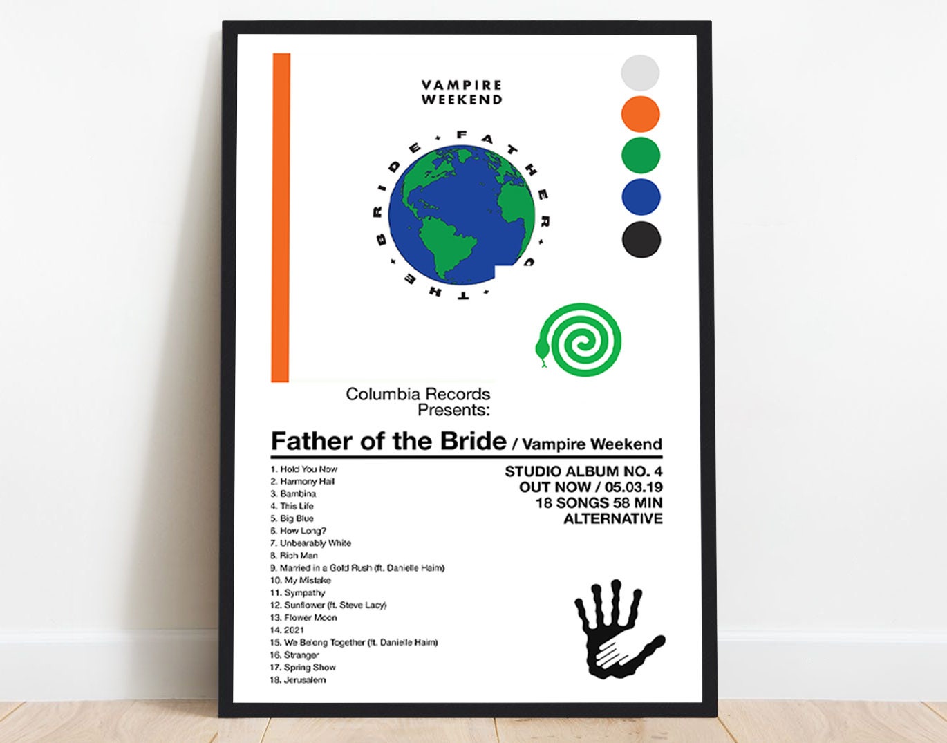 Vampire Weekend Band Poster