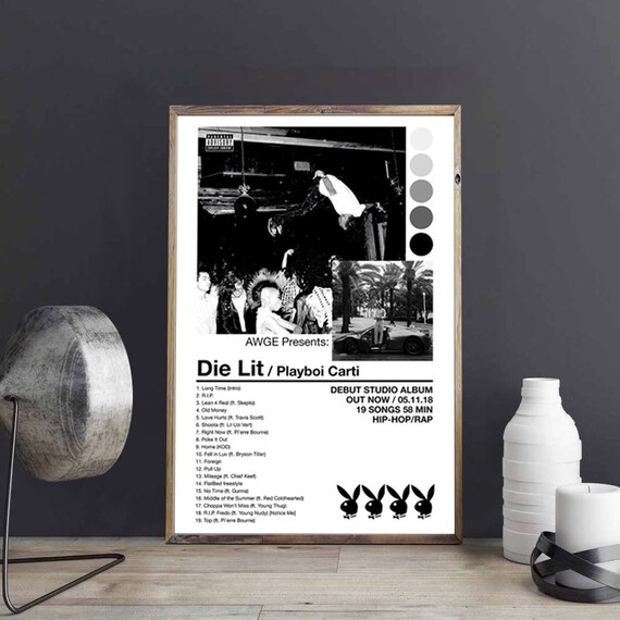 Music & Movie Posters Art & Collectibles Prints Die Lit Print Wall Art ...