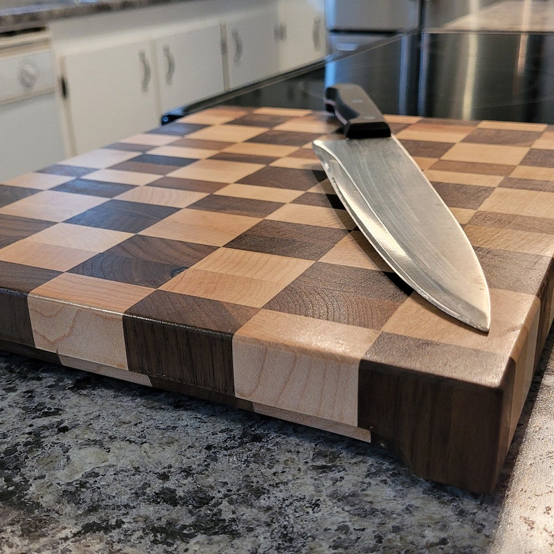 Wood Butcher Block - Etsy