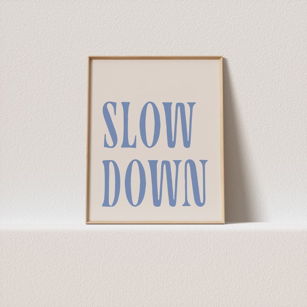Slow Down Signs - Etsy