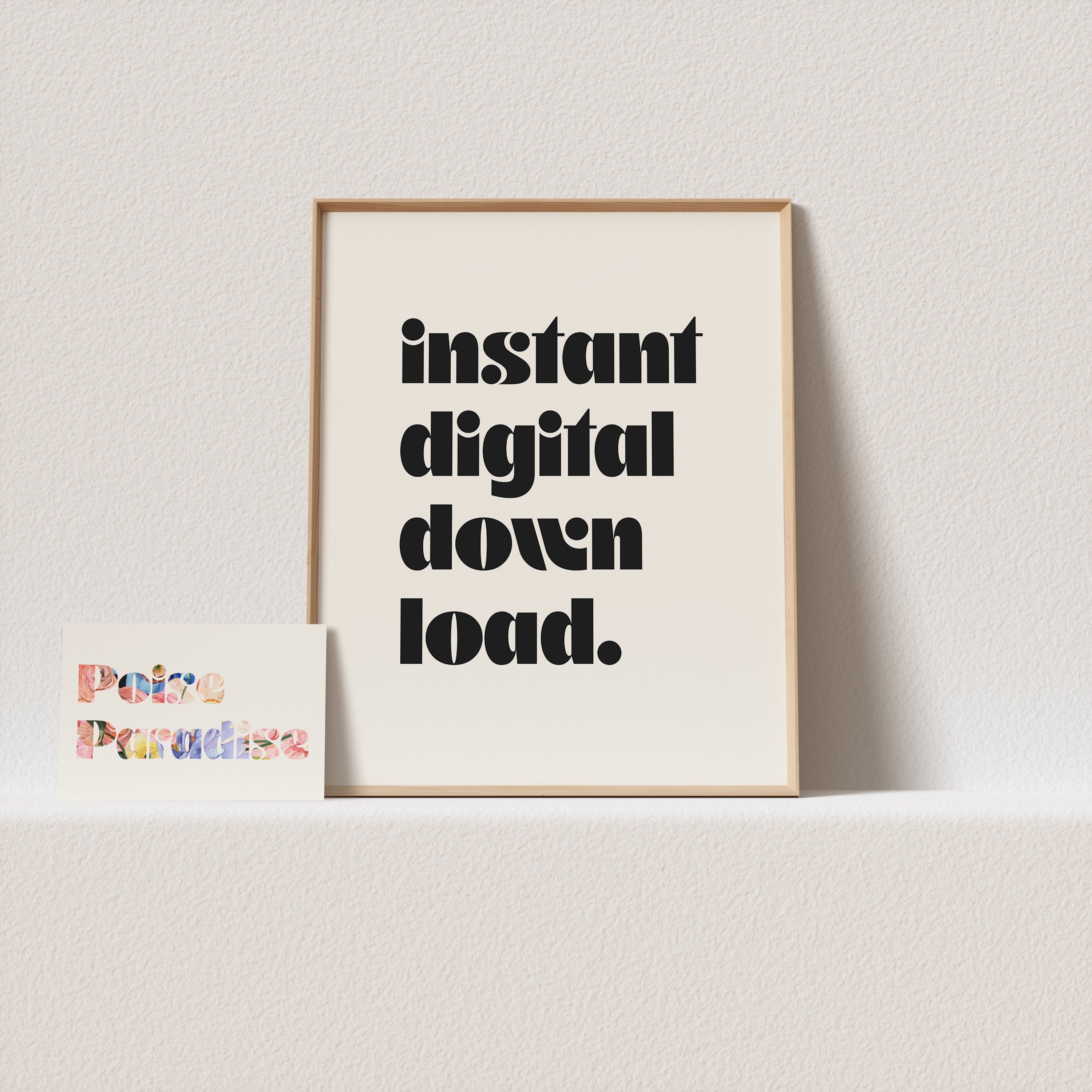 Quirky Print "nice Bum." Wonky Typography, Must Have for Your Gallery ...
