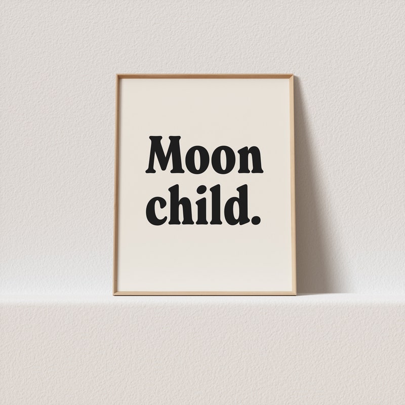Moon Child - Etsy