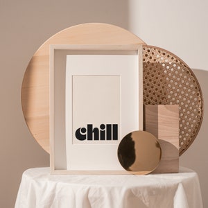 Set of 2 Printable Retro Posters "just One More Episode & Chill." Retro ...