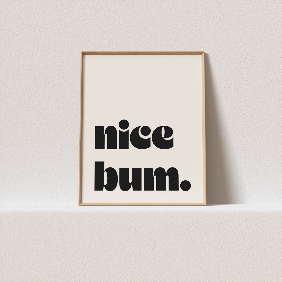 Art Print nice Bum. Stunning Mid-century - Etsy