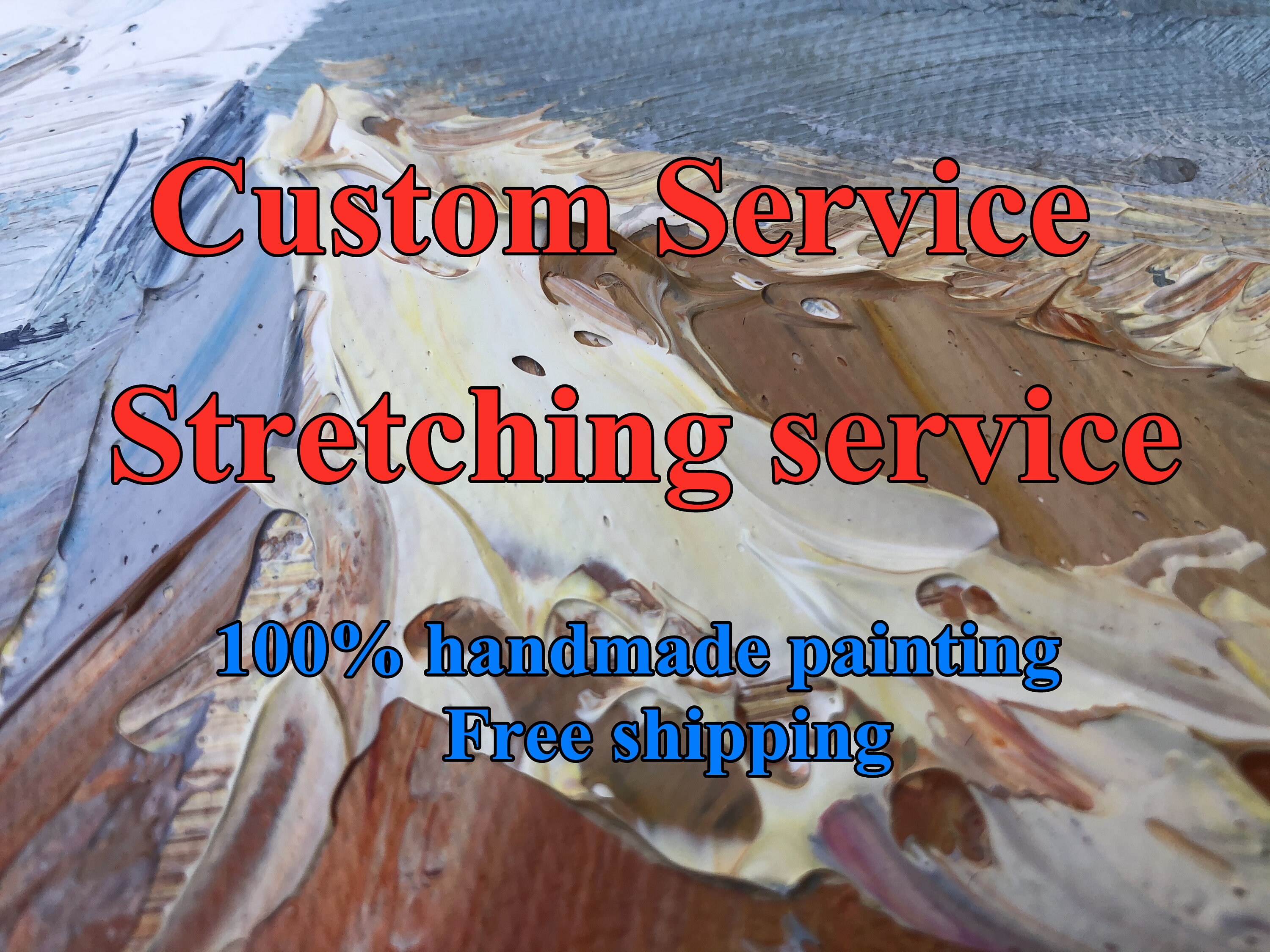 Customized Paintingshand-painted Canvas Paintingsabstract - Etsy