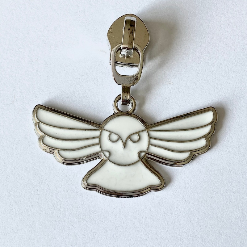 Owl Zipper Pull - Etsy