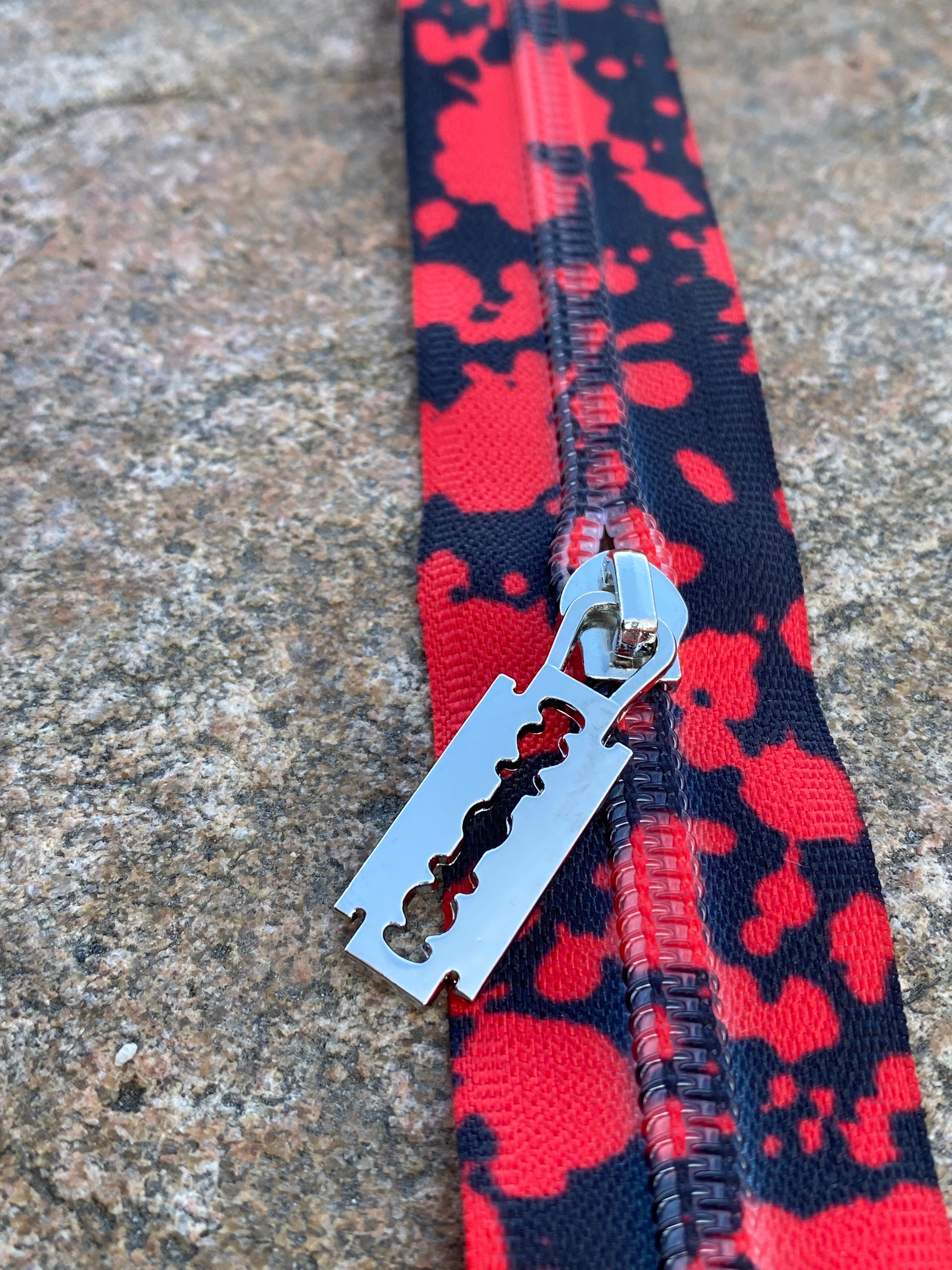 Crime Scene tape Kit Blood Spatter Zipper Tape - Etsy