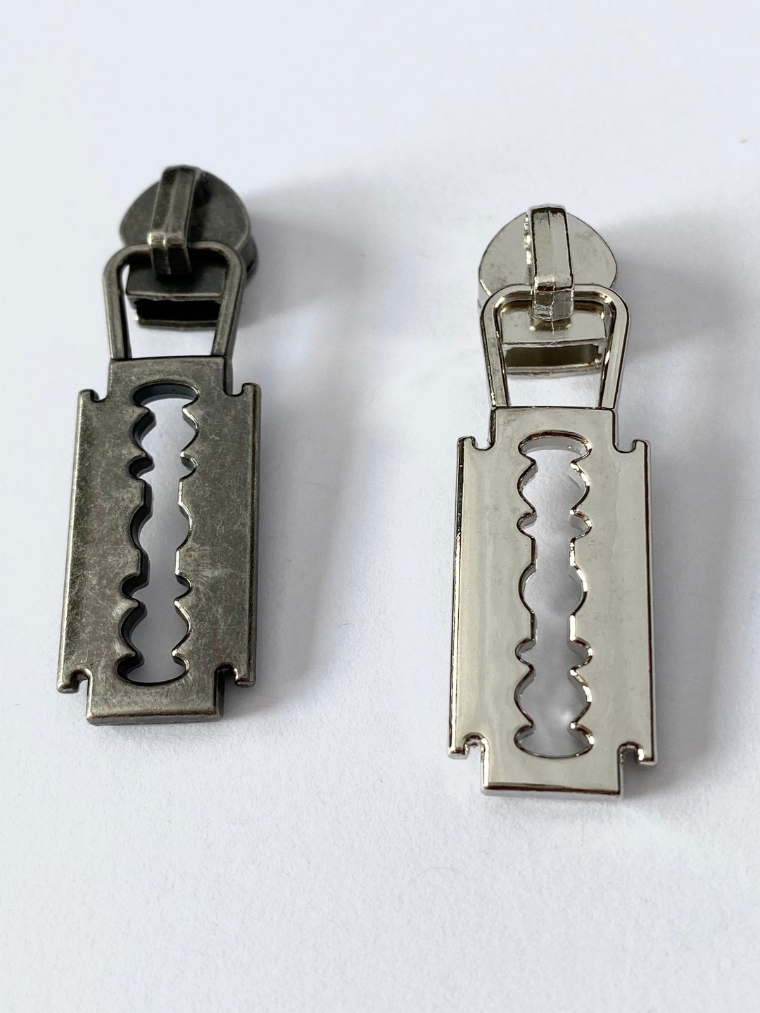 Razor Blade Zipper Pull, #5 Zipper Pull - Etsy