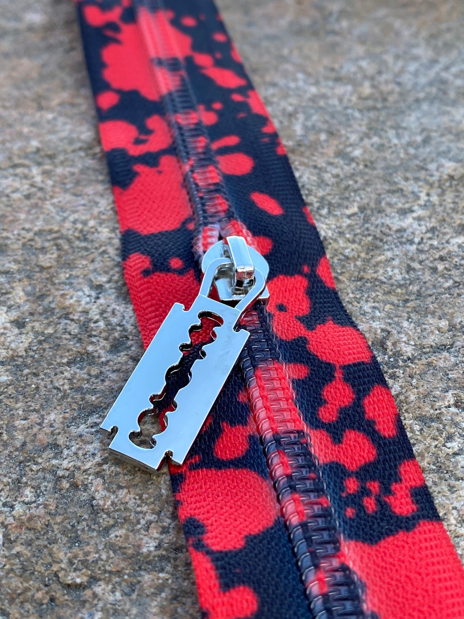 Razor Blade Zipper Pull, #5 Zipper Pull - Etsy