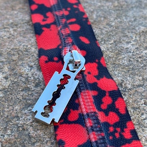 Razor Blade Zipper Pull, #5 Zipper Pull - Etsy