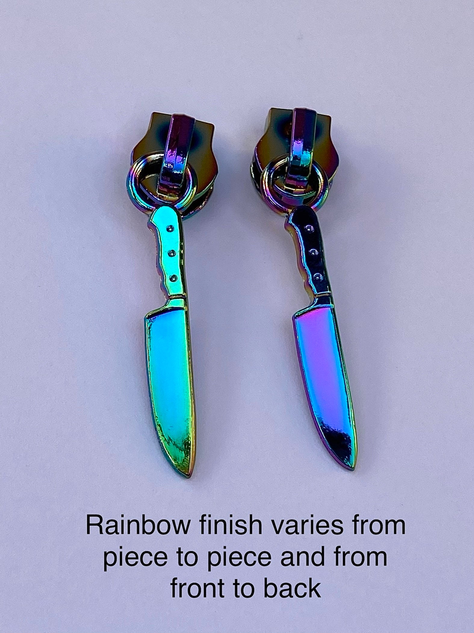 Exclusive Design Knife Zipper Pull 5 Pack 5 Zipper Pull - Etsy