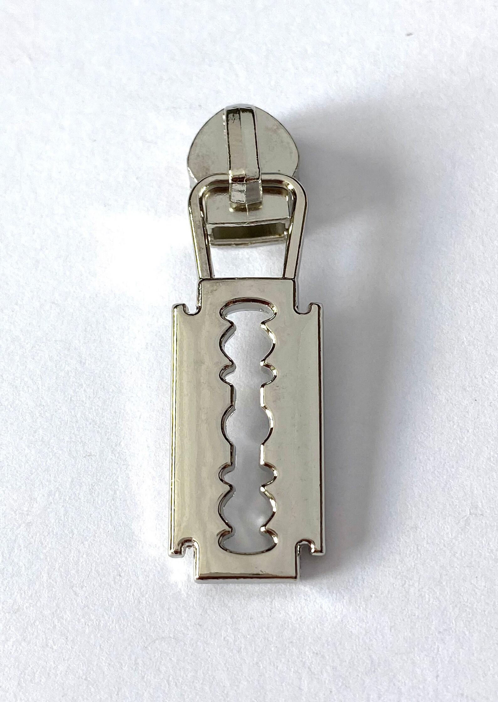Razor Blade Zipper Pull, #5 Zipper Pull - Etsy