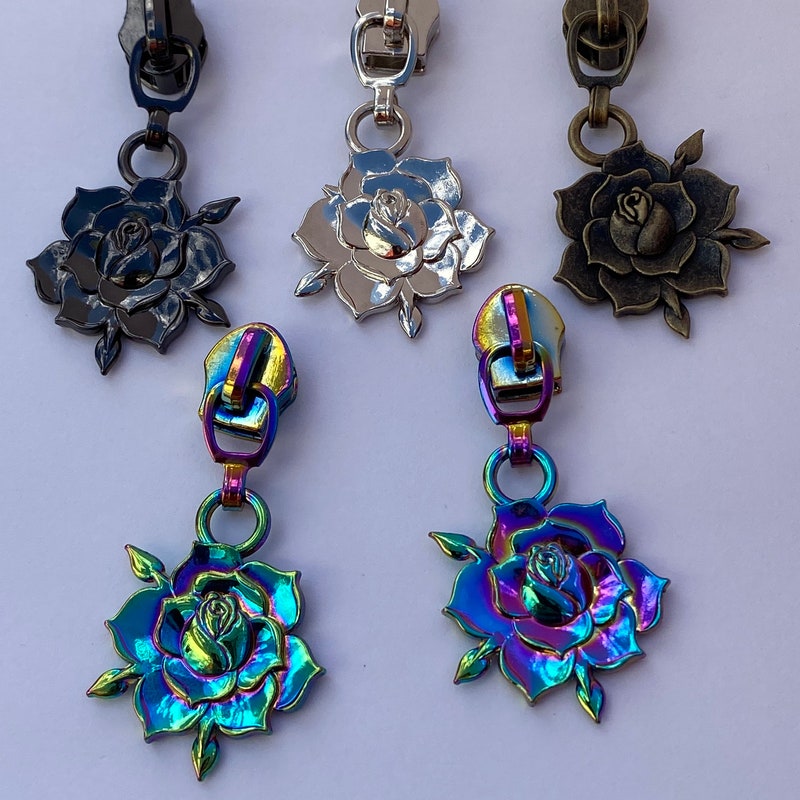 Zipper Flower - Etsy
