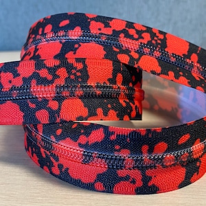 Crime Scene tape Kit, Blood Spatter Zipper Tape, Zipper by the Yard ...