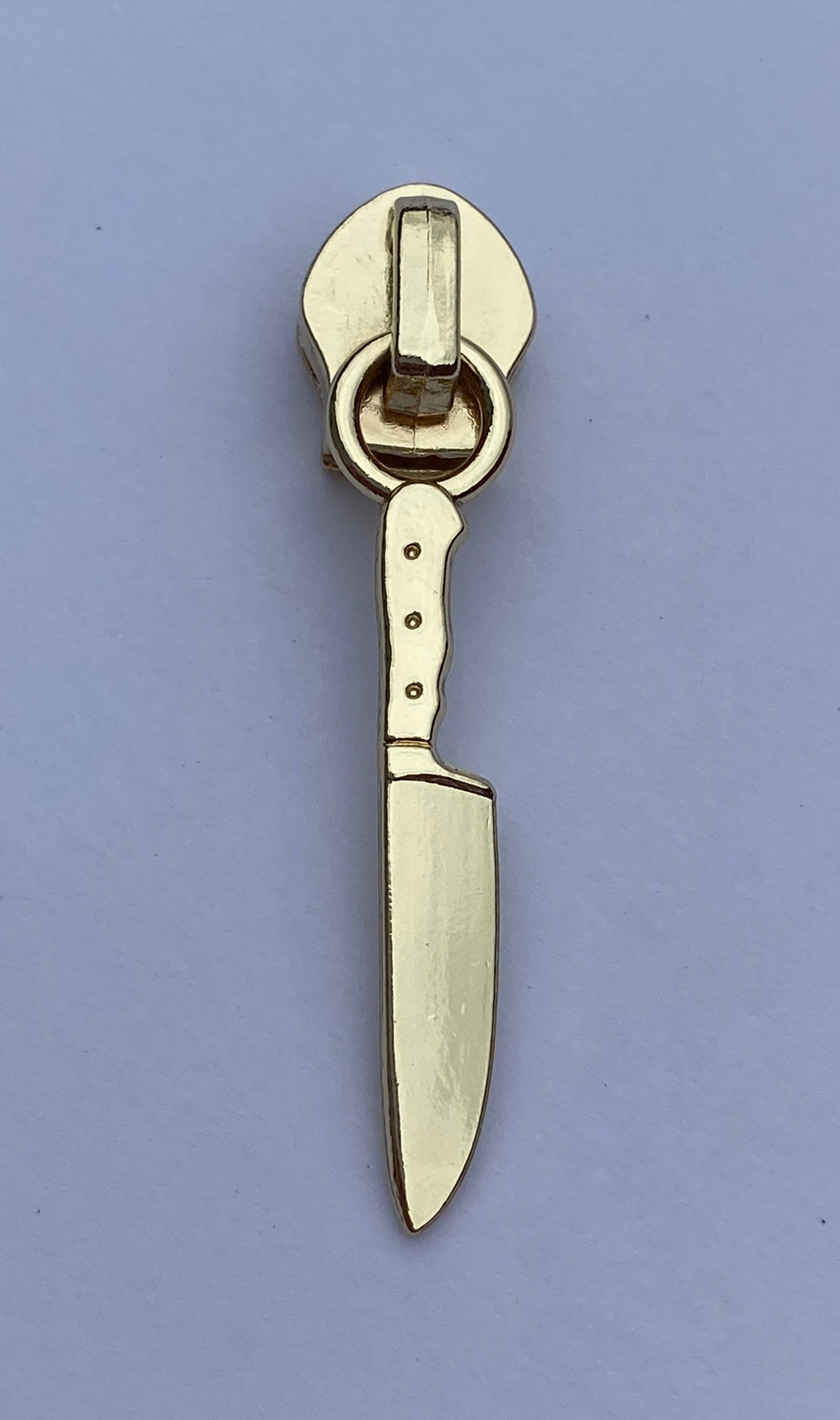 Exclusive Design Knife Zipper Pull 5 Pack 5 Zipper Pull - Etsy