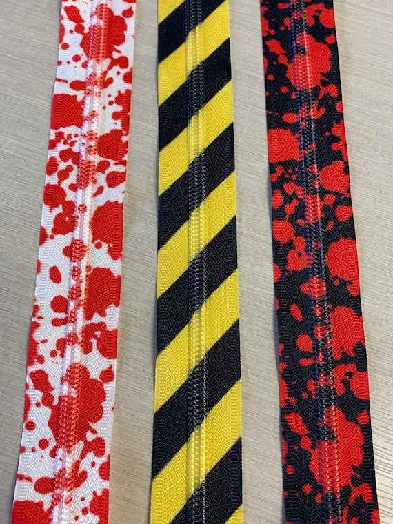 Crime Scene tape Kit Blood Spatter Zipper Tape - Etsy