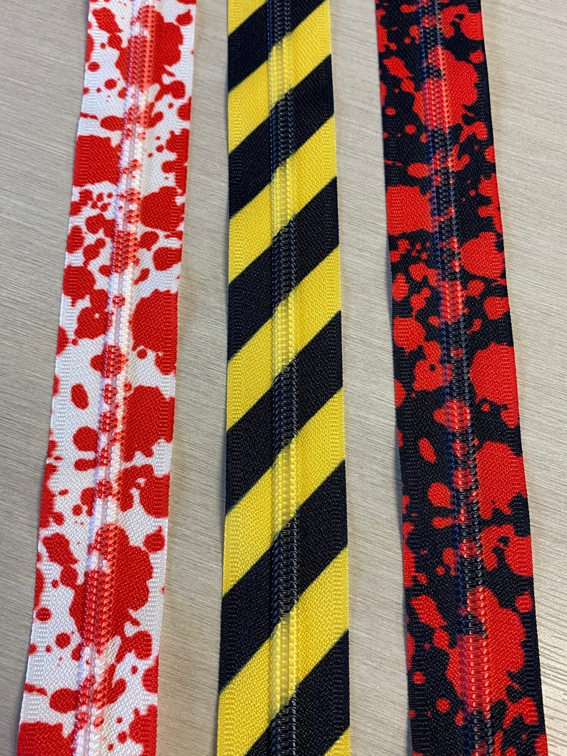 Crime Scene tape Kit Blood Spatter Zipper Tape - Etsy