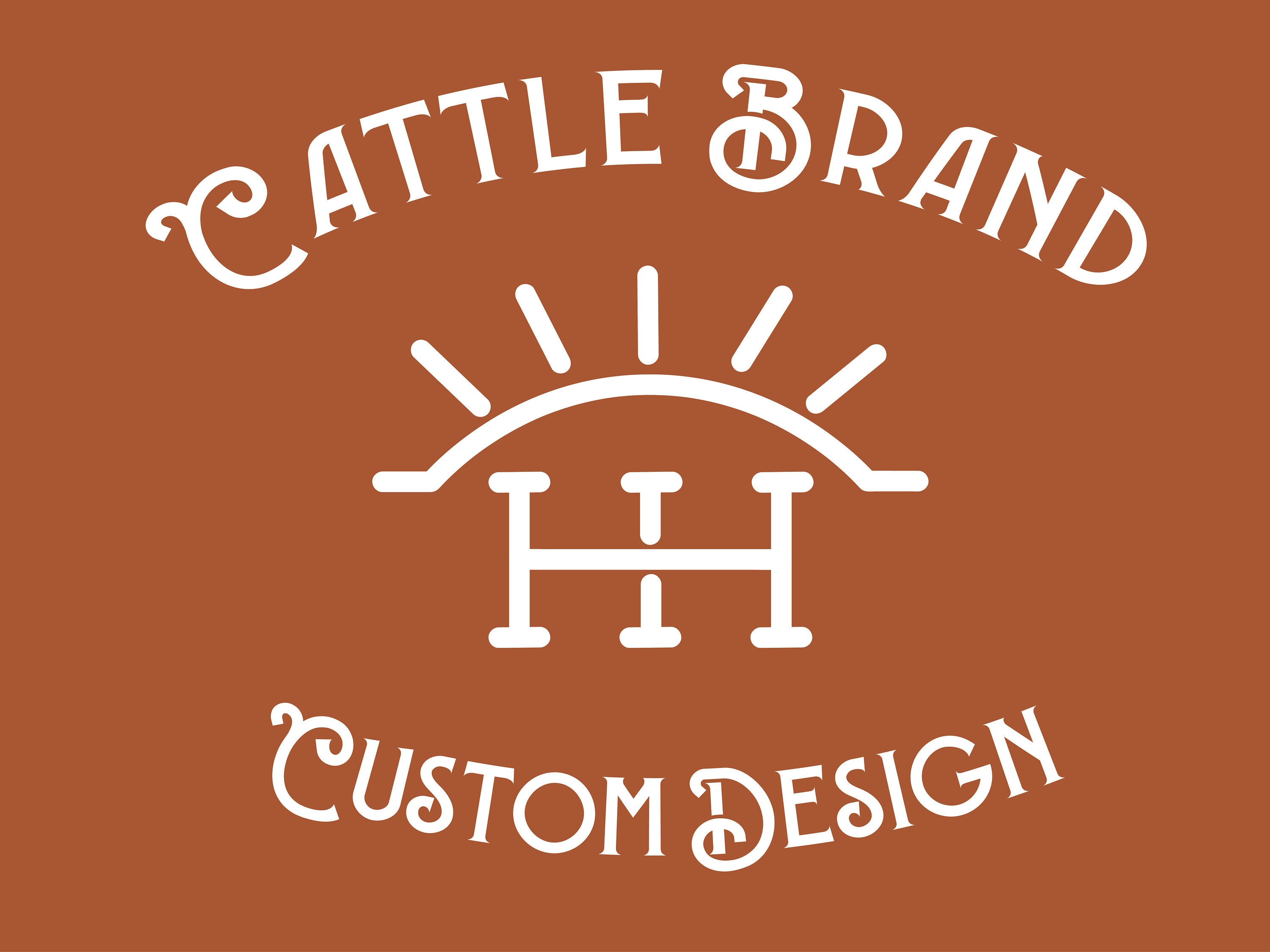 Cattle Branding Logo