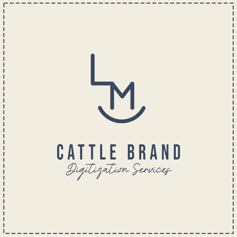 Cattle Brand Digitization - Transform Your Hand-drawn Brand Into ...