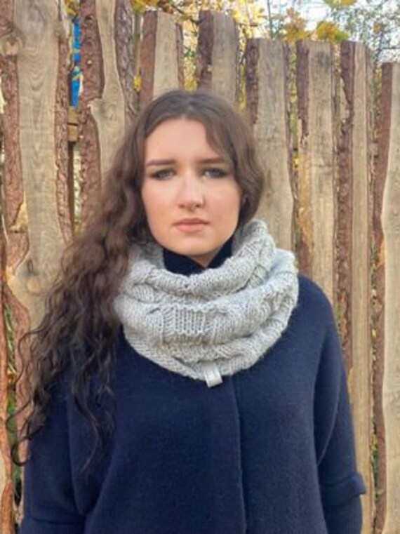 sale outlet store Merino wool cowl snood. Soft warm merino wool neck ...