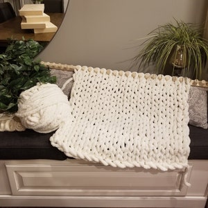 KIT Chunky Blanket Knitting Loom Kit Chunky Knitting Loom DIY Knitting ...