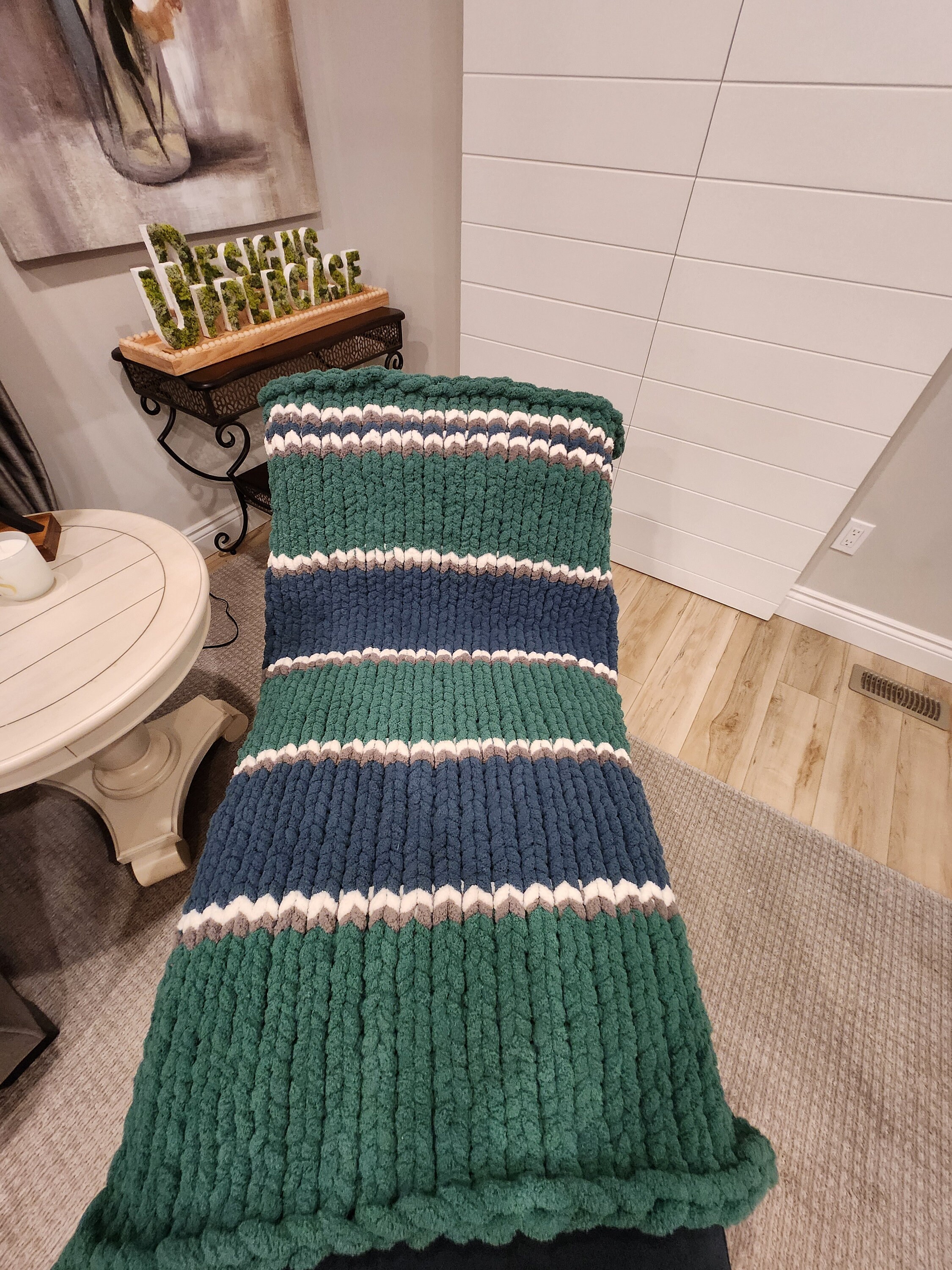 Chunky Blanket Loom Knitting Guide: Video Tutorials & Patterns (loom ...