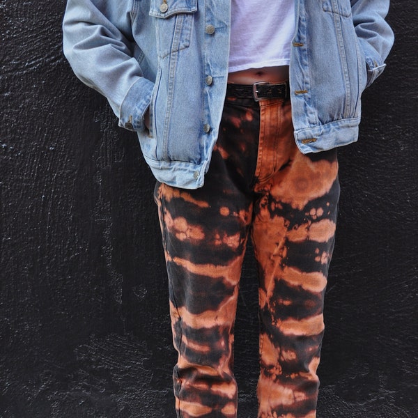 Bleach Dyed - Etsy