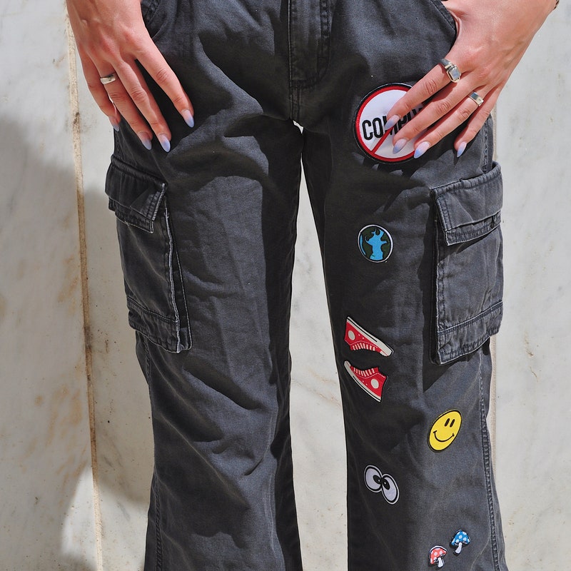 Patch Pants - Etsy