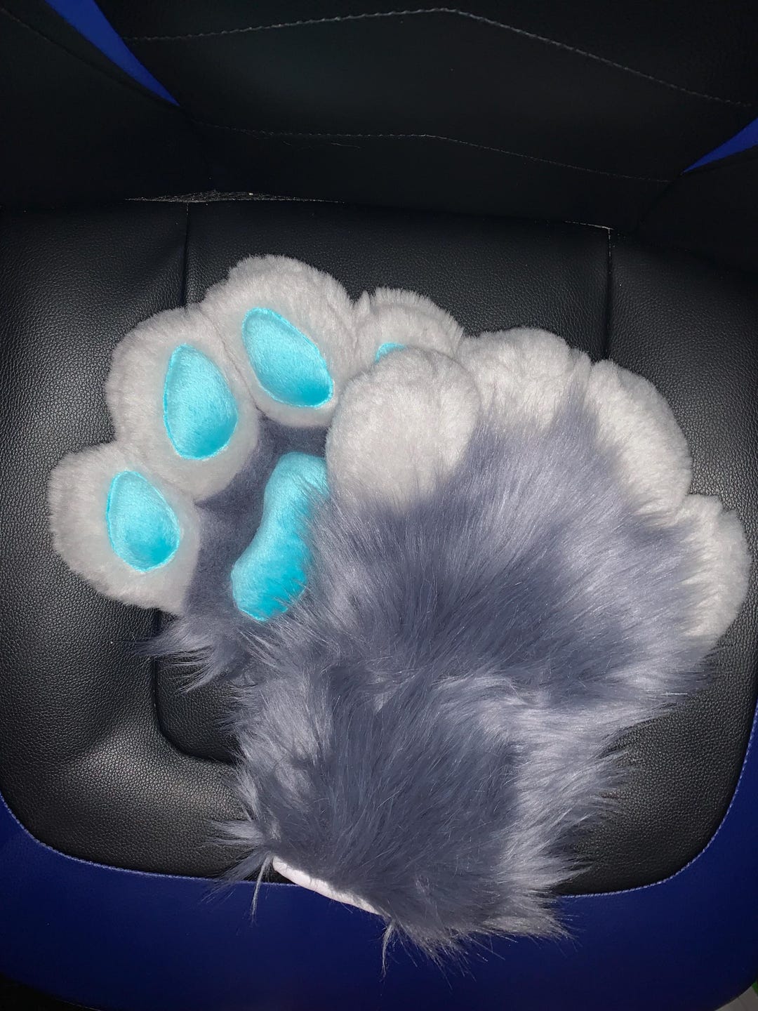 Furry Matching Paw and Tail Set - Etsy