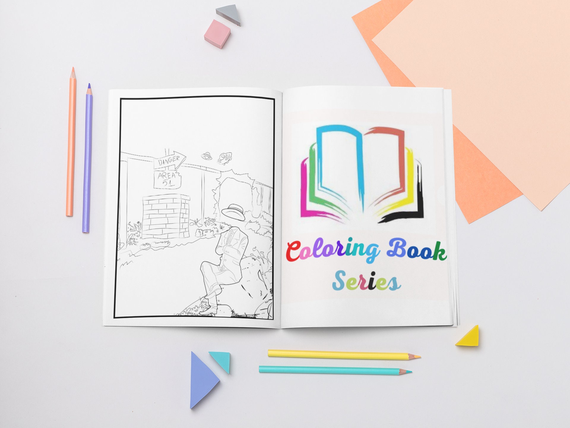 The Invisible Man Coloring Page Digital Coloring Pages - Etsy