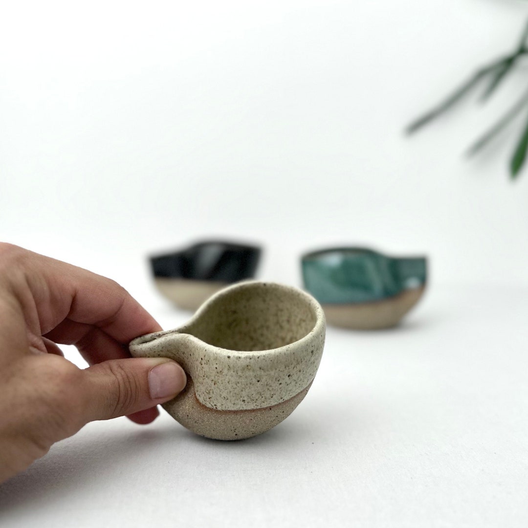 Handmade Ceramic Pinched Cup: Pinch Grip Coffee Mug, Espresso Cup - Etsy
