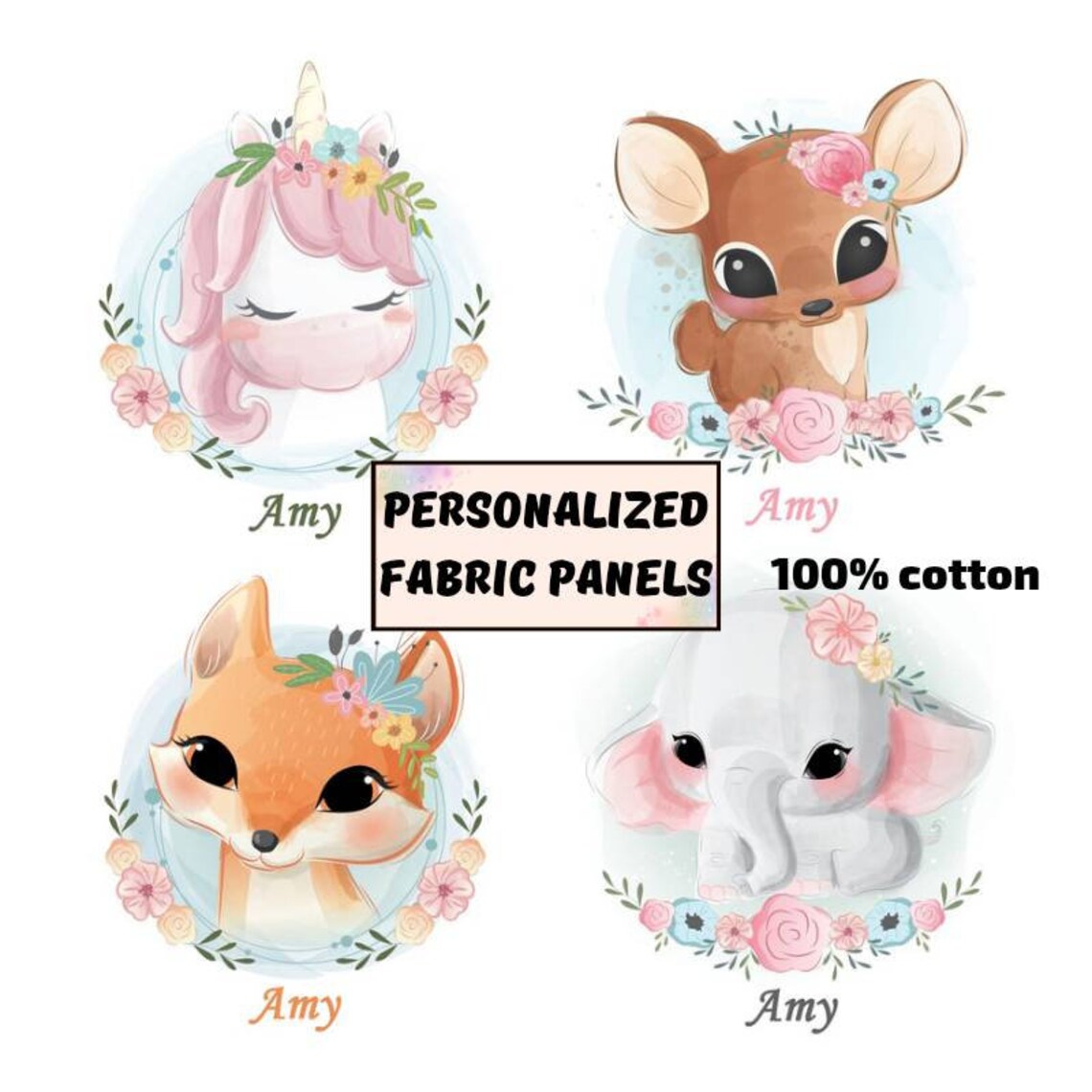 Baby Fabric Quilt Panels Baby Fabric Panels for Quilting - Etsy