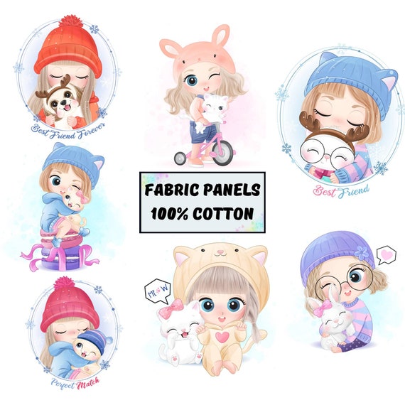 Fabric Panels for Baby Quilts Quilting Fabric Cotton Baby - Etsy