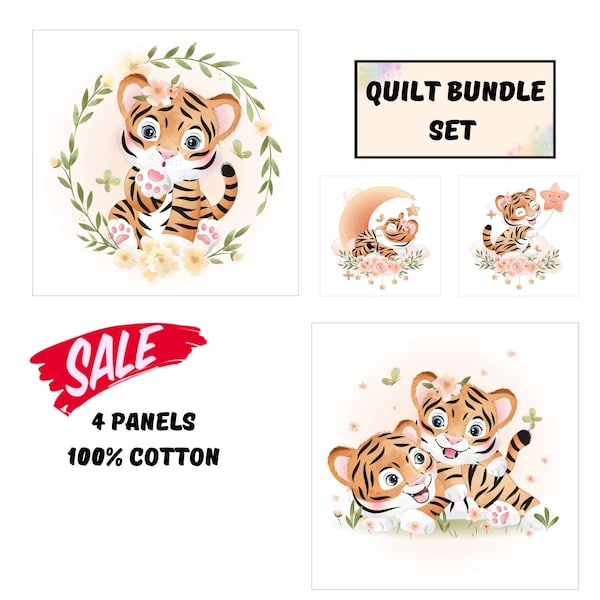 Tiger Fabric Panels - Etsy