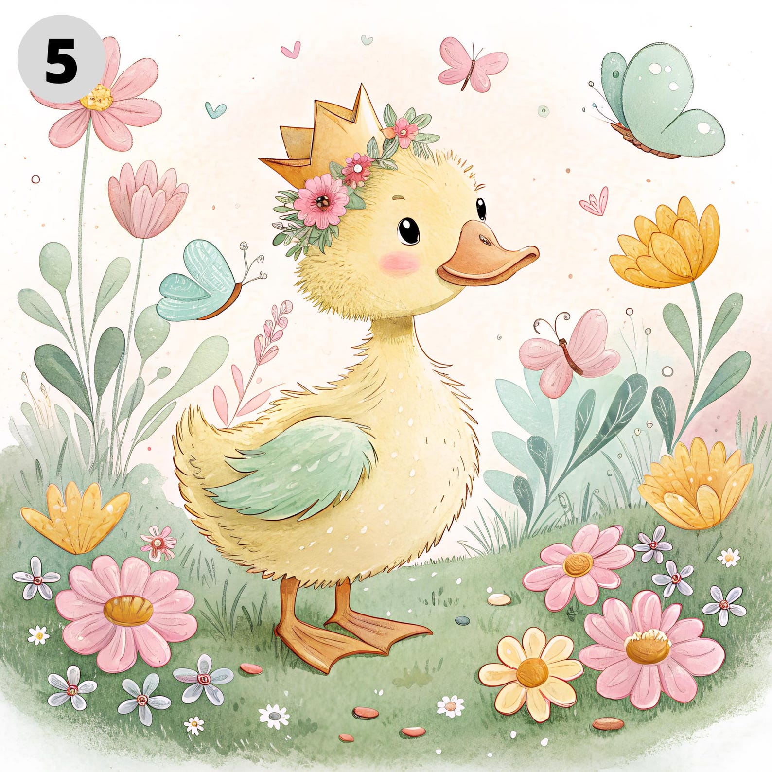 Cute Duck Fabric Panels for Quilting, Duck Lover Gift - Print Quilt ...