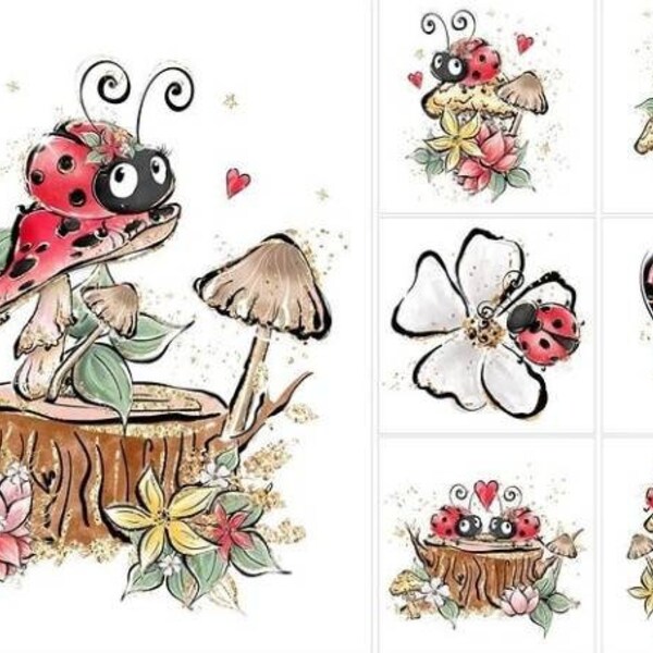 Ladybug Baby Quilt - Etsy