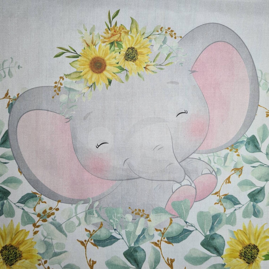 Baby Elephant Fabric Panels for Quilting Elephant Quilt - Etsy