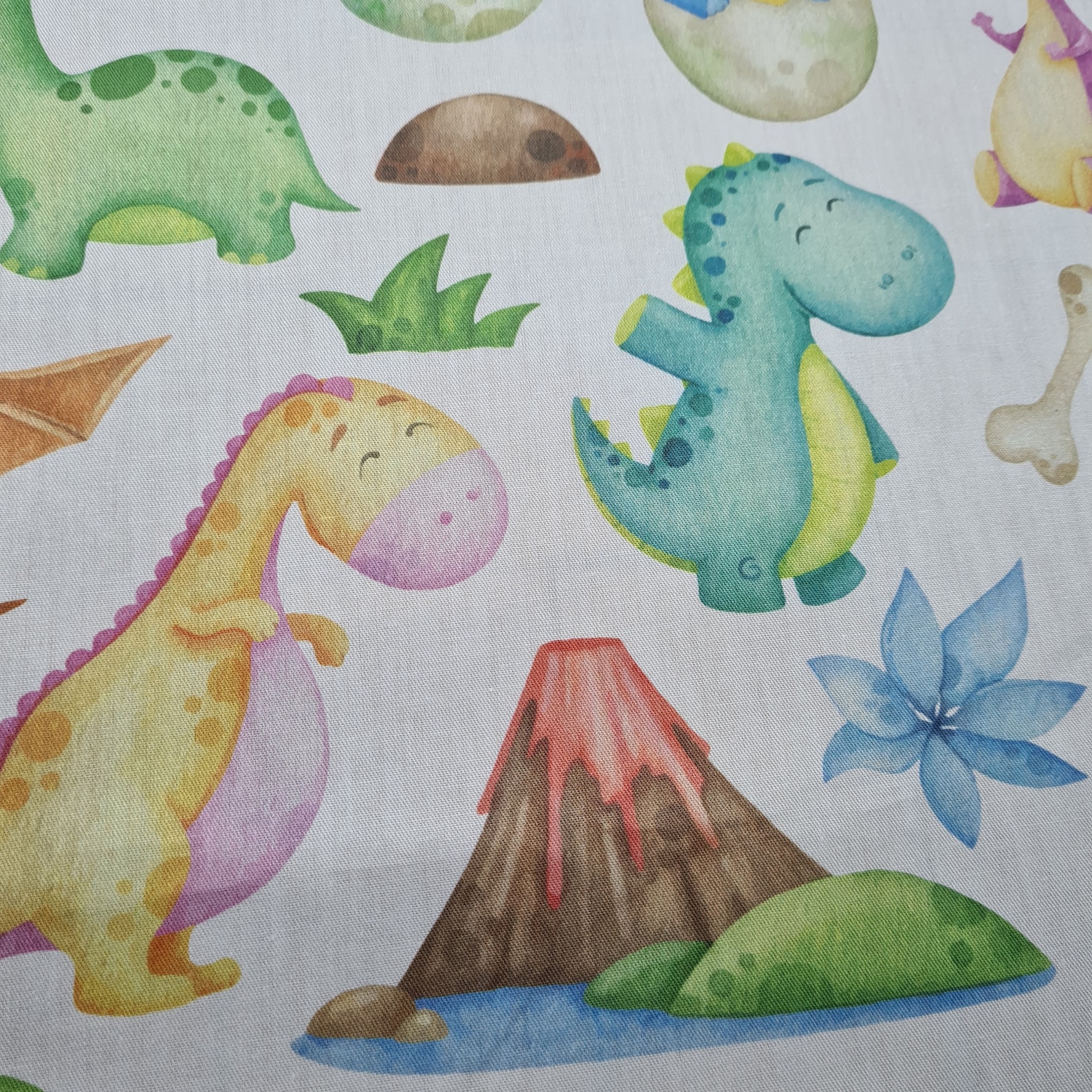 Dinosaur Fabric for Quilting Baby Quilt Panels for Dinosaur | Etsy